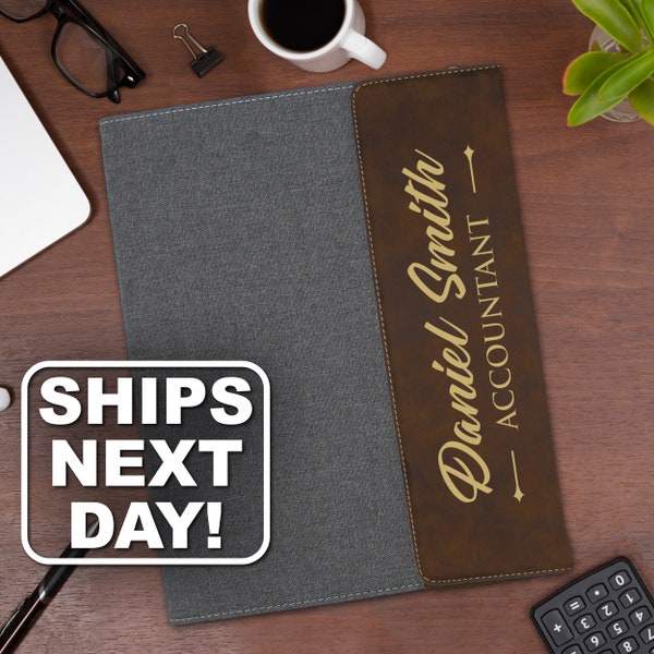 Leather Notepad - Etsy