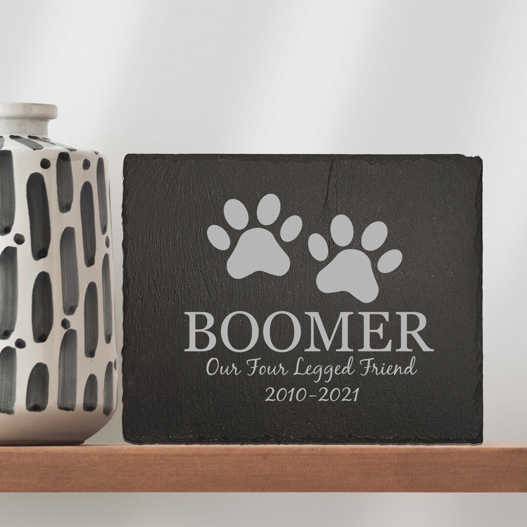 Pet Memorial Sign, Custom Personalized Dog Memorial Gift, Cat and Dog ...