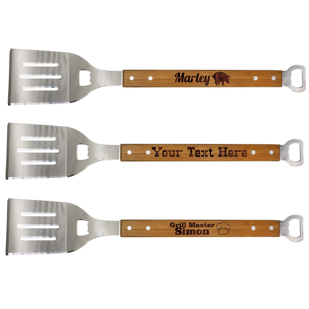 Personalized Grill Spatula, Engraved Grilling Spatula, Custom Grill ...