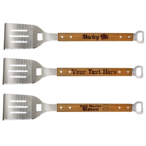 Custom Grilling Spatula, Personalized Grilling Spatula, Engraved Grill ...