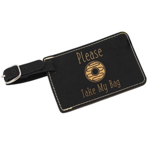 Funny Luggage Tags, Luggage Tags Personalized, Custom Luggage Tag ...