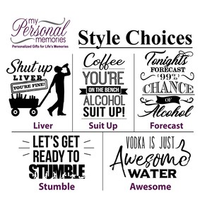 Funny Flask Personalized, Funny Flask for Woman Men, Flasks With Funny ...