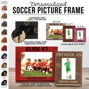 Soccer Team Frame, Soccer Gift Ideas, Soccer Team Gifts, Soccer Gift ...