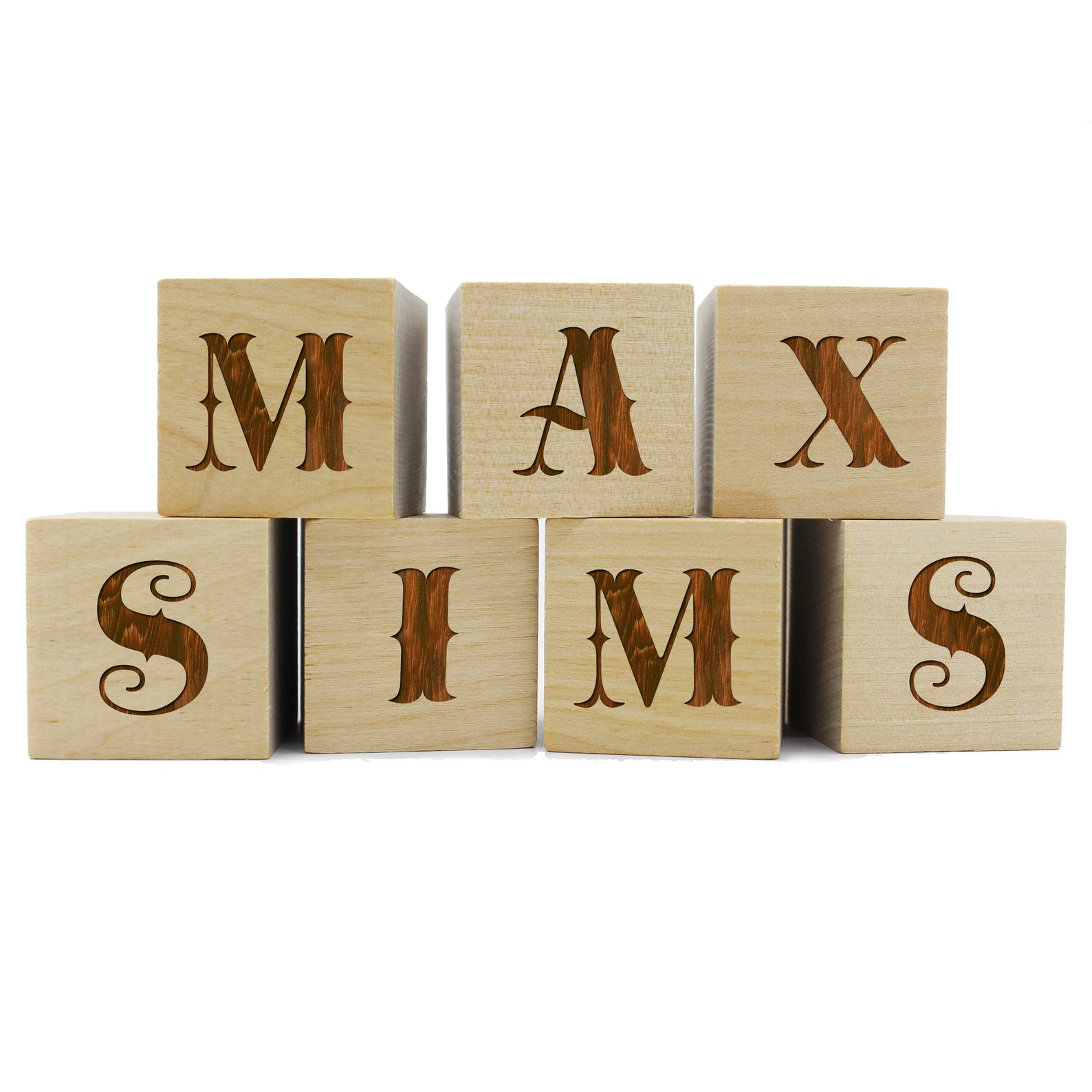 Personalized Blocks, Custom Alphabet Blocks, Personalized Wooden Blocks ...