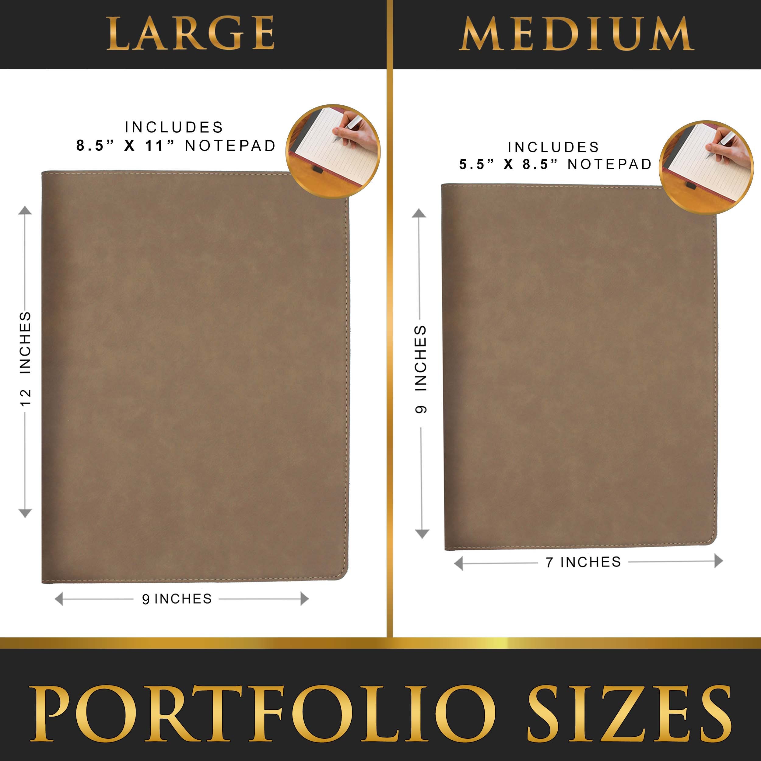 Business Portfolio, Personalized Portfolio, Engraved Leather Portfolio ...