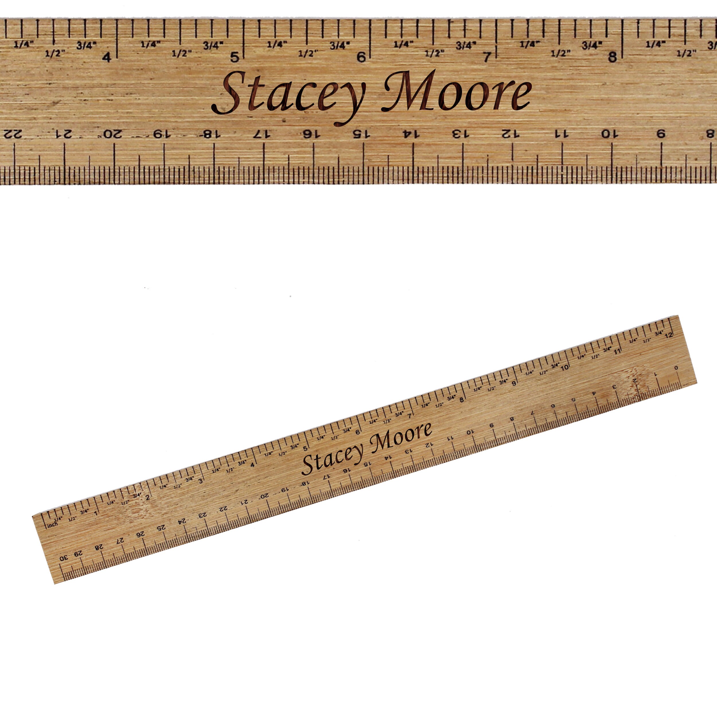 Personalized Ruler Custom Ruler Engraved Ruler Monogrammed - Etsy Israel