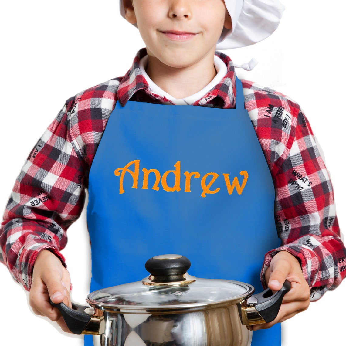 Apron for Children, Kids Apron Embroidered, Kids Apron Custom ...