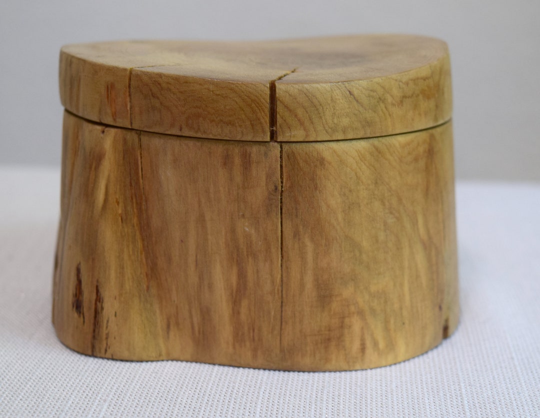 White Fir Box, Natural Wood, Reclaimed Wood, Recycled, Handmade, One of ...