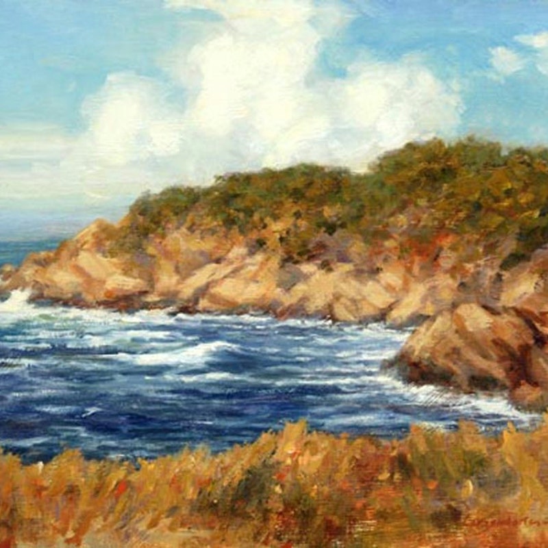 Impressionist Ocean - Etsy