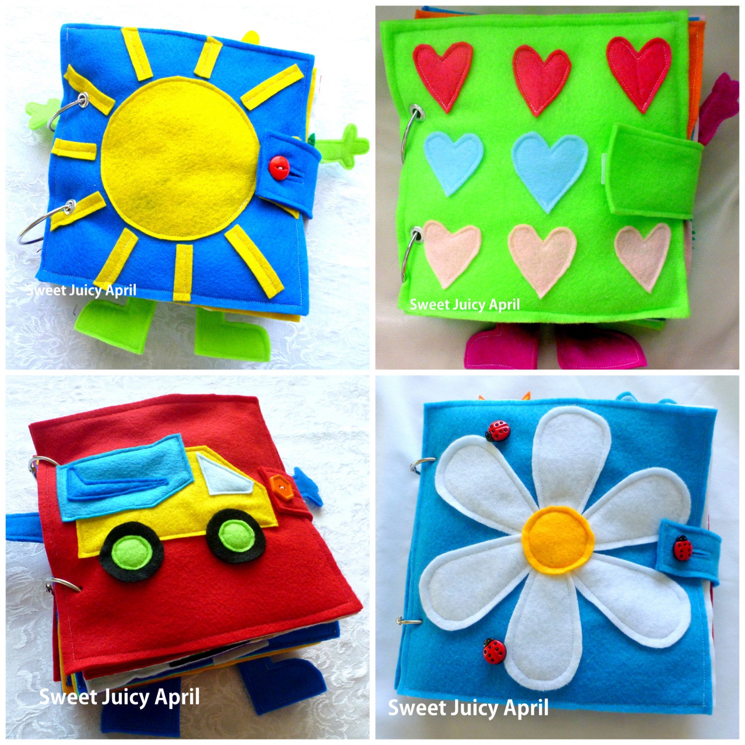 Personalized Quiet Book Cover Customized | Etsy