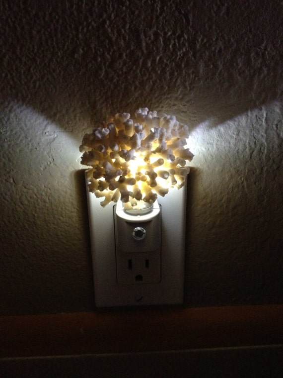 Items similar to Coral Night Light on Etsy