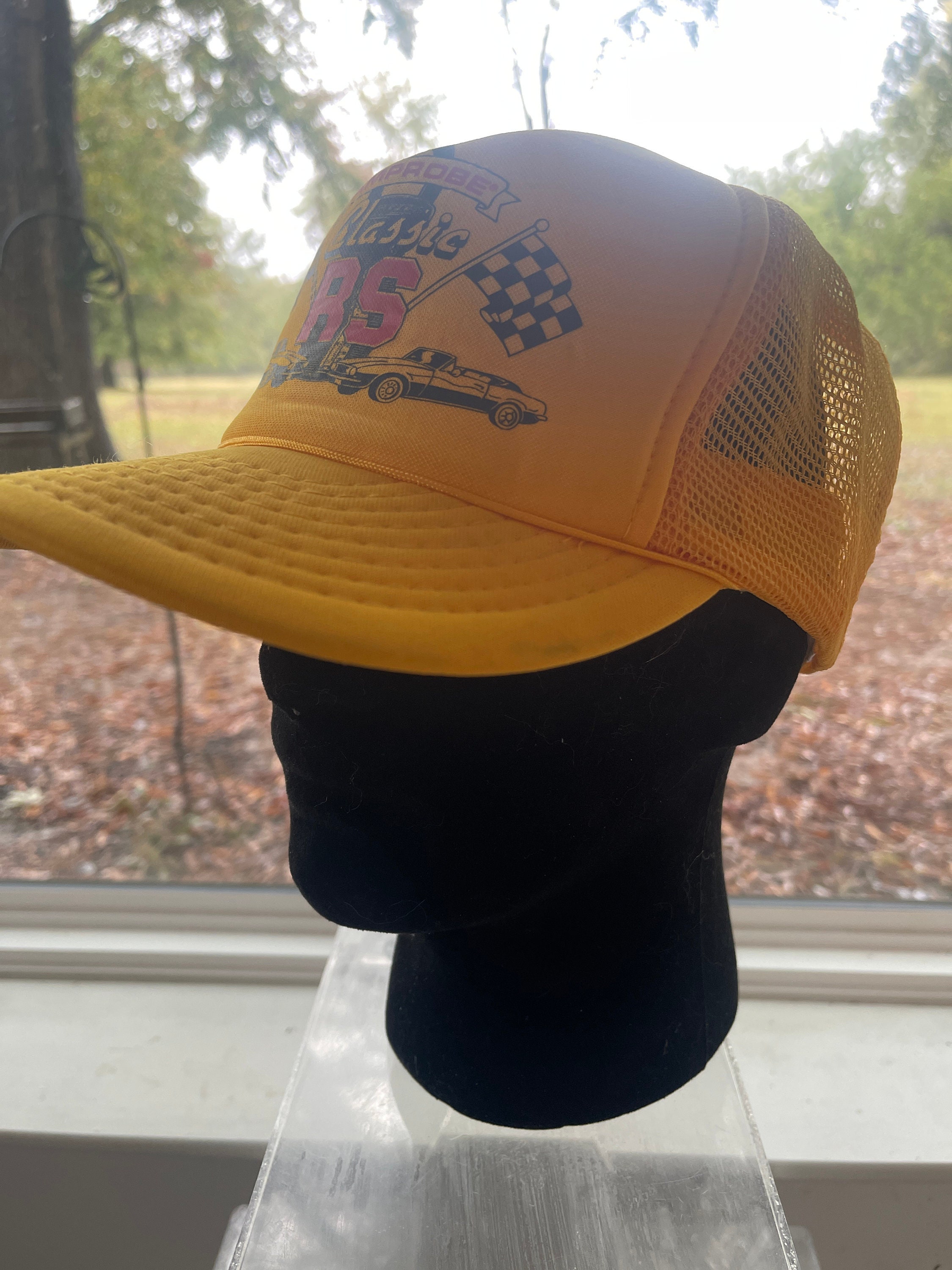 Vintage 1980s Trucker Snapback Hat Amprobe Classic RS Car Auto Hot Rod ...