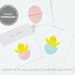 Happy Easter Chick Card, Happy Spring Card, Cute Chick Card, Card ...