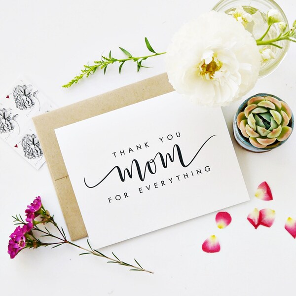 Thank You Mom - Etsy