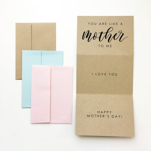 You Are Like A Mother to Me I Love You Happy Mother's - Etsy