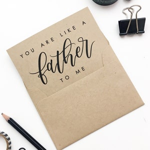 You Are Like A Father to Me I Love You Happy Father's Day Card, Father ...