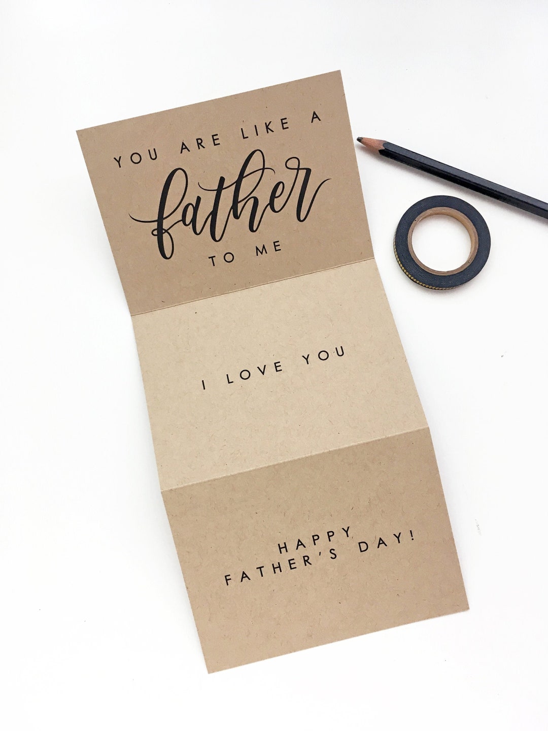 You Are Like A Father to Me I Love You Happy Father's Day Card, Father ...
