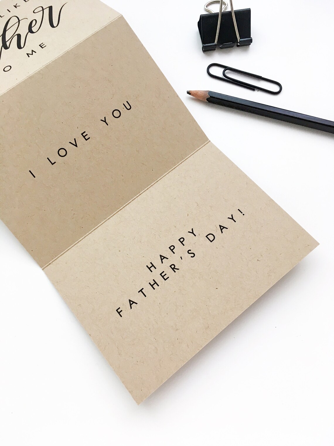 You Are Like A Father to Me I Love You Happy Father's - Etsy
