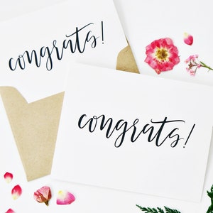 Congrats Card Congratulations Card All Occasion - Etsy