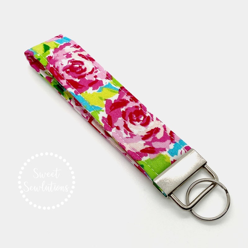 Fabric Keychains - Etsy