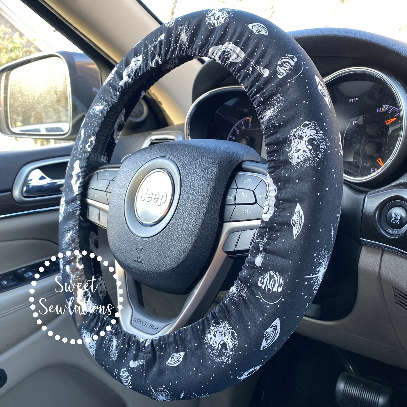 Steering Wheel Cover Space Steering Wheel Cover Galaxy | Etsy