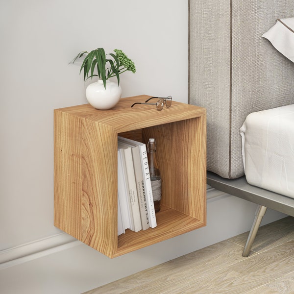 Floating Bedside Table - Etsy