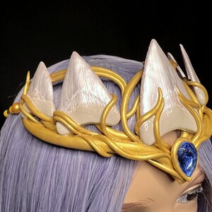 Megalodon Royalty - Unique Merfolk Crown With Handmade Sharkteeth ...