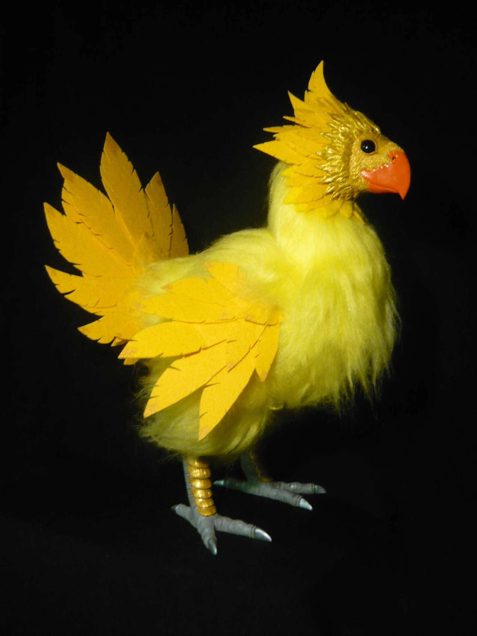 Finalfantasy Chocobo - OOAK Posable Doll - "made to Order" - Etsy