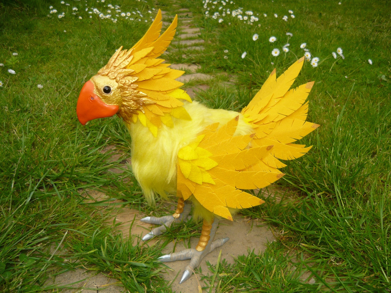 Finalfantasy Chocobo - OOAK Posable Doll - "made to Order" - Etsy