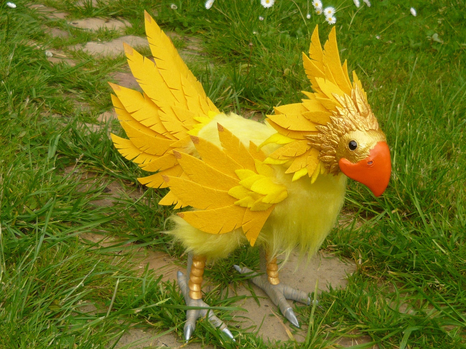Finalfantasy Chocobo - OOAK Posable Doll - "made to Order" - Etsy