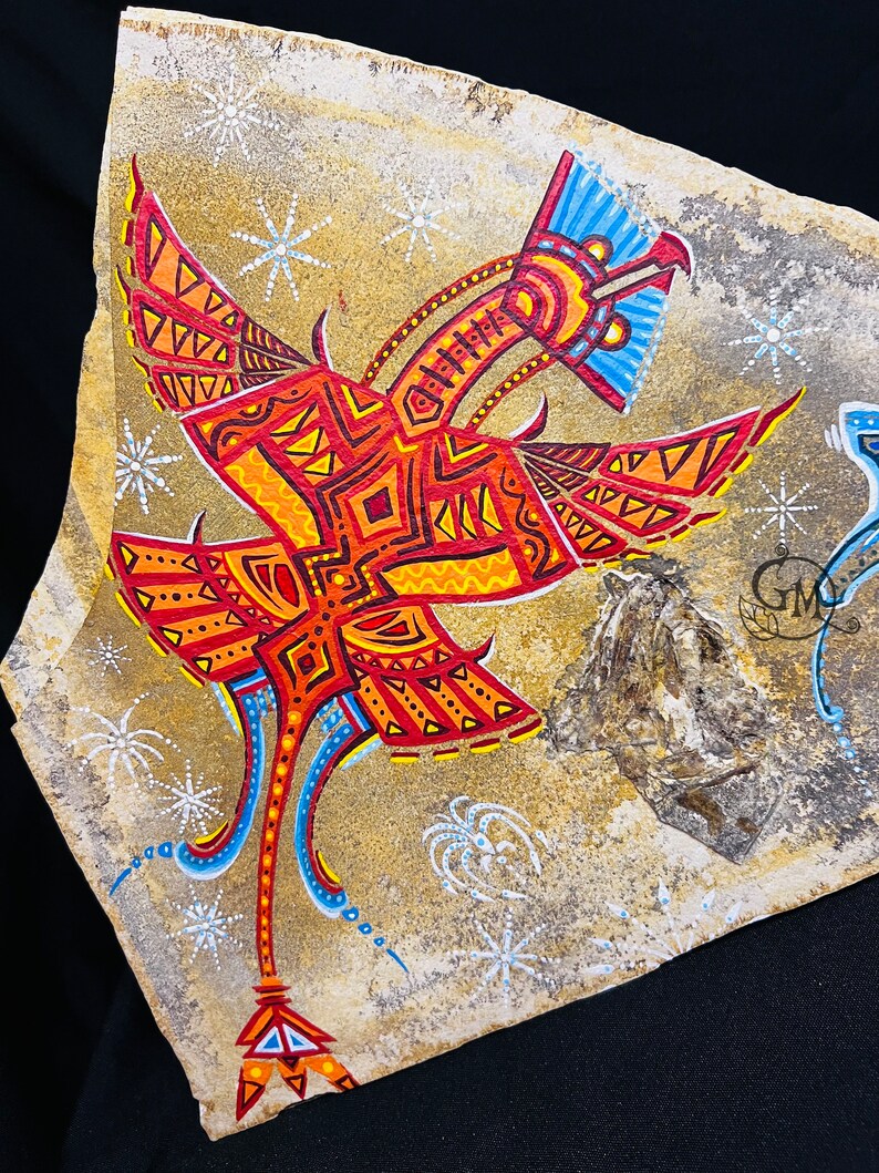 Totem of Toruk Big Unique Rockpainting AVATAR Tribute - Etsy