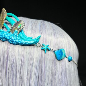 Abalone Glow Tiara Handsculpted Merfolk Tiara With Real Seashell OOAK ...