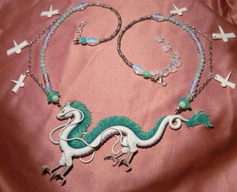 Spirited Away: Haku the Dragon Collar Made to | Etsy