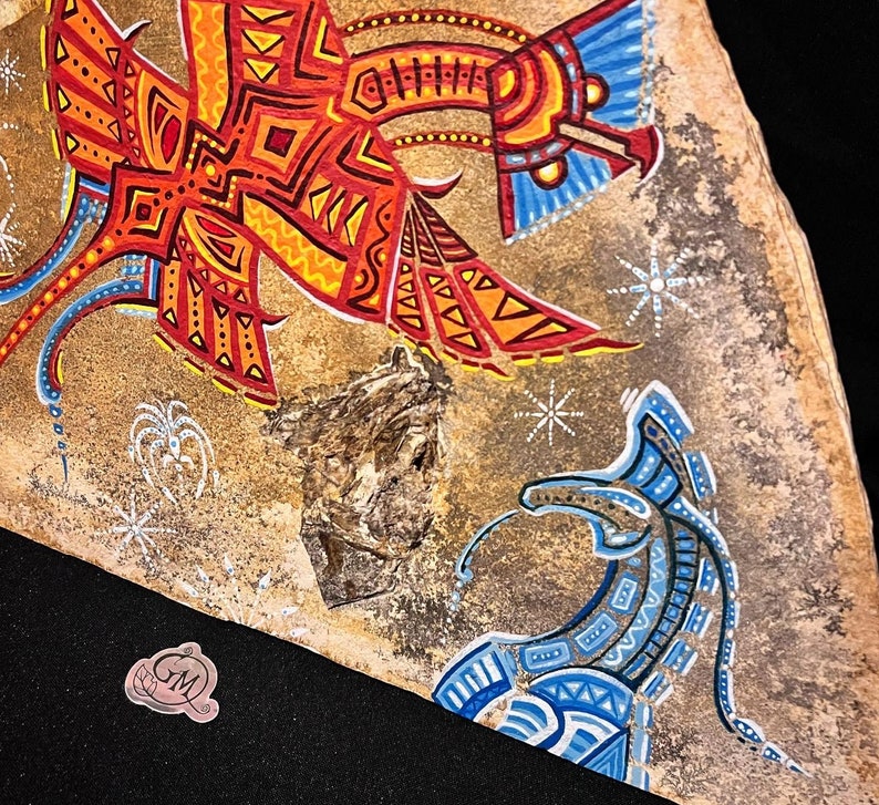 Totem of Toruk Big Unique Rockpainting AVATAR Tribute - Etsy