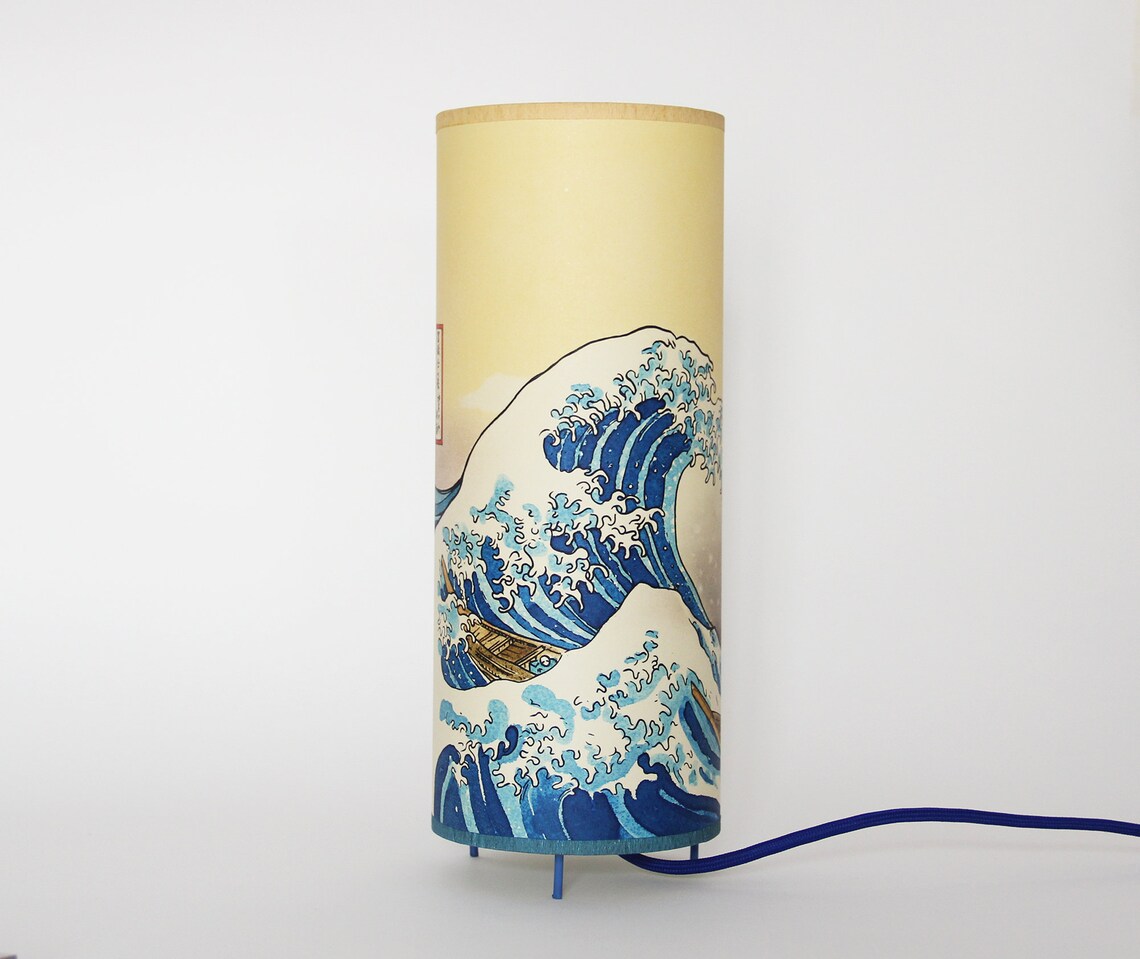 Japanese Table Lamp Japanese Lamp Japan Table Lamp Bedside | Etsy