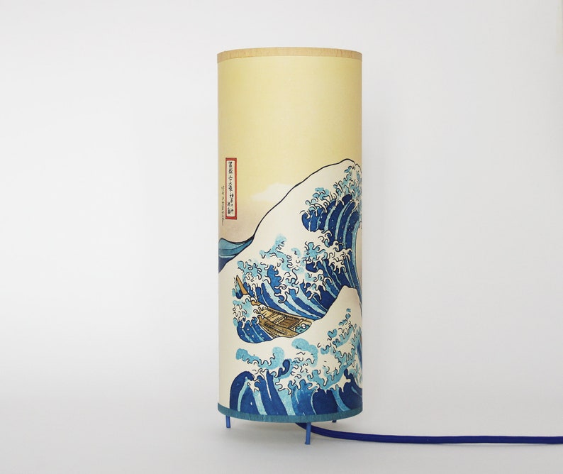 Japanese Table Lamp Japanese Lamp Japan Table Lamp Bedside | Etsy