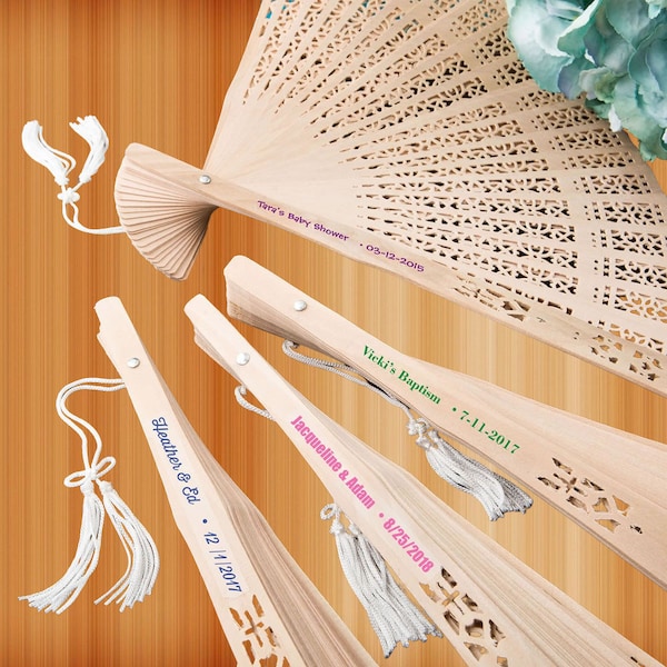 Wedding Hand Fan - Etsy