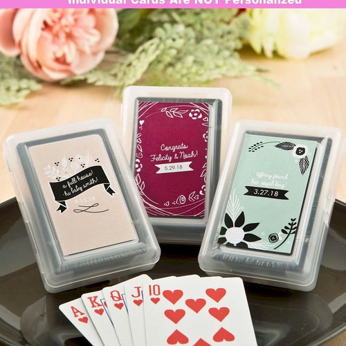 Custom Printed Playing Cards - Etsy