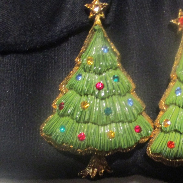 Christmas Tree Pin - Etsy