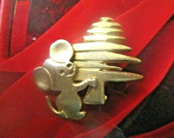 Christmas Tree Brooch - Etsy