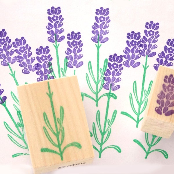 Lavender Stamp - Etsy