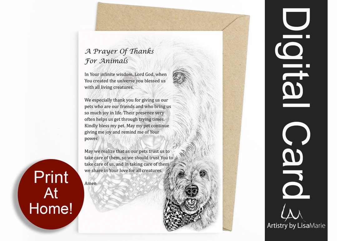 Dog Card Digital Download Printable Dog Mom Card Last Minute - Etsy
