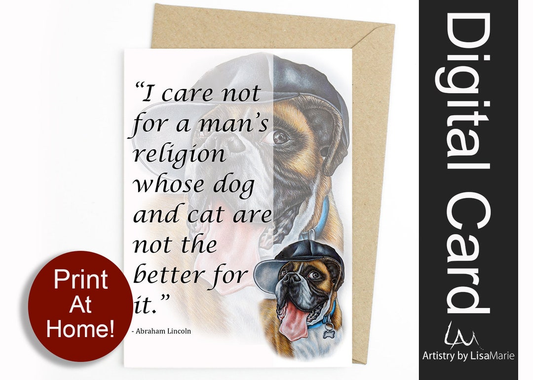 Dog Lover Card Birthday Dog Owner Card Dog Mama Last Minute - Etsy