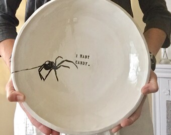 Ceramic spider | Etsy