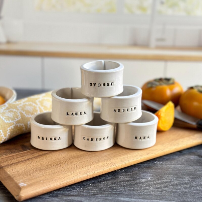 Napkin Rings - Etsy