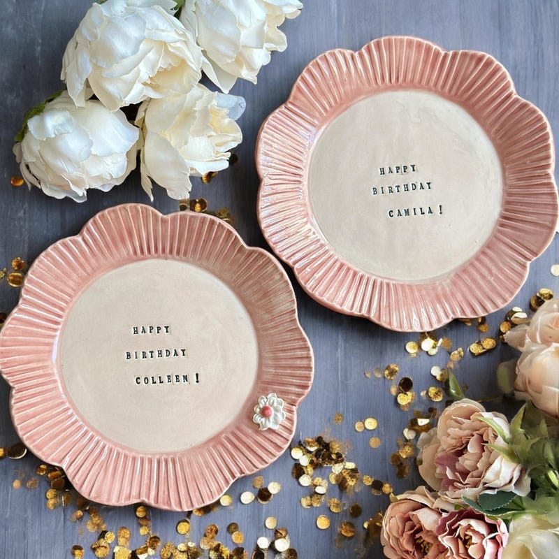 Handmade Plates - Etsy