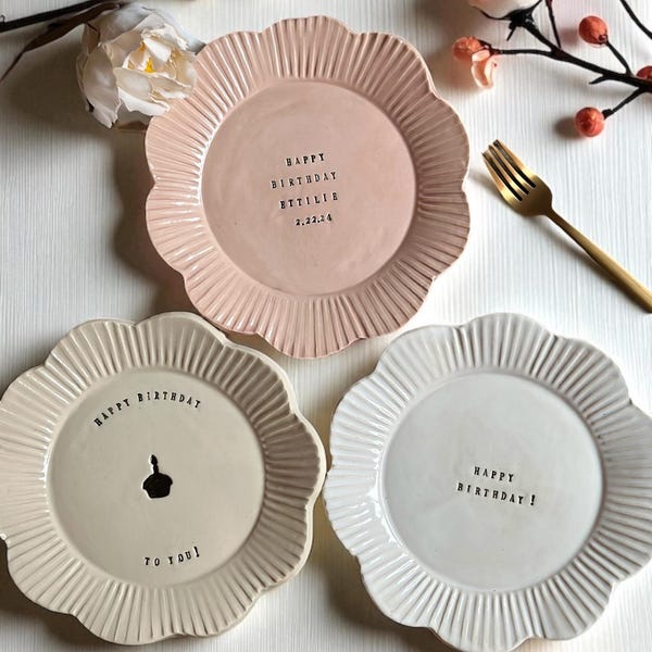 Ceramic Plates Handmade - Etsy