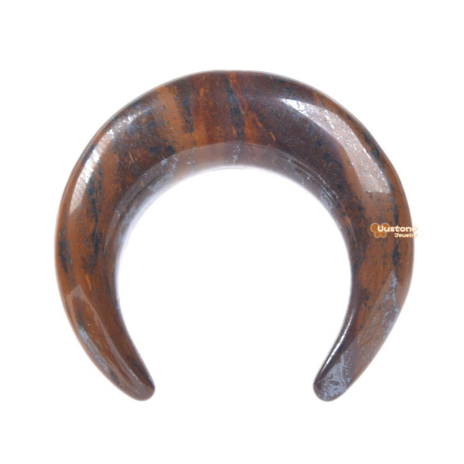 Iron Tiger Crescent Moon Shape Double Horn NOT Drilled DIY - Etsy