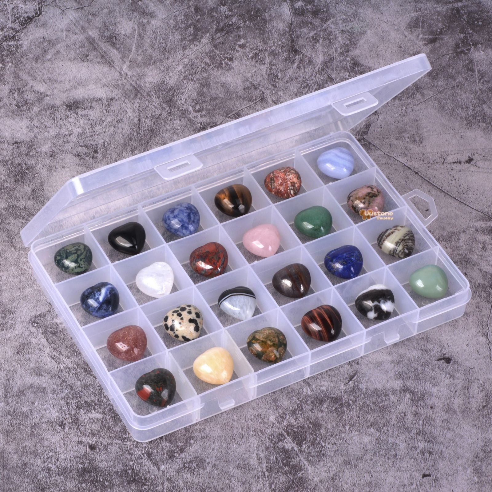 Wholesale Lot 24pcs Multi-color 20mm Carved Jewelry Healing | Etsy