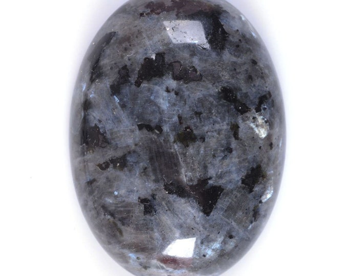 30mm Black Labradorite Larvikite Oval Flatback Cab Cabochon - Etsy
